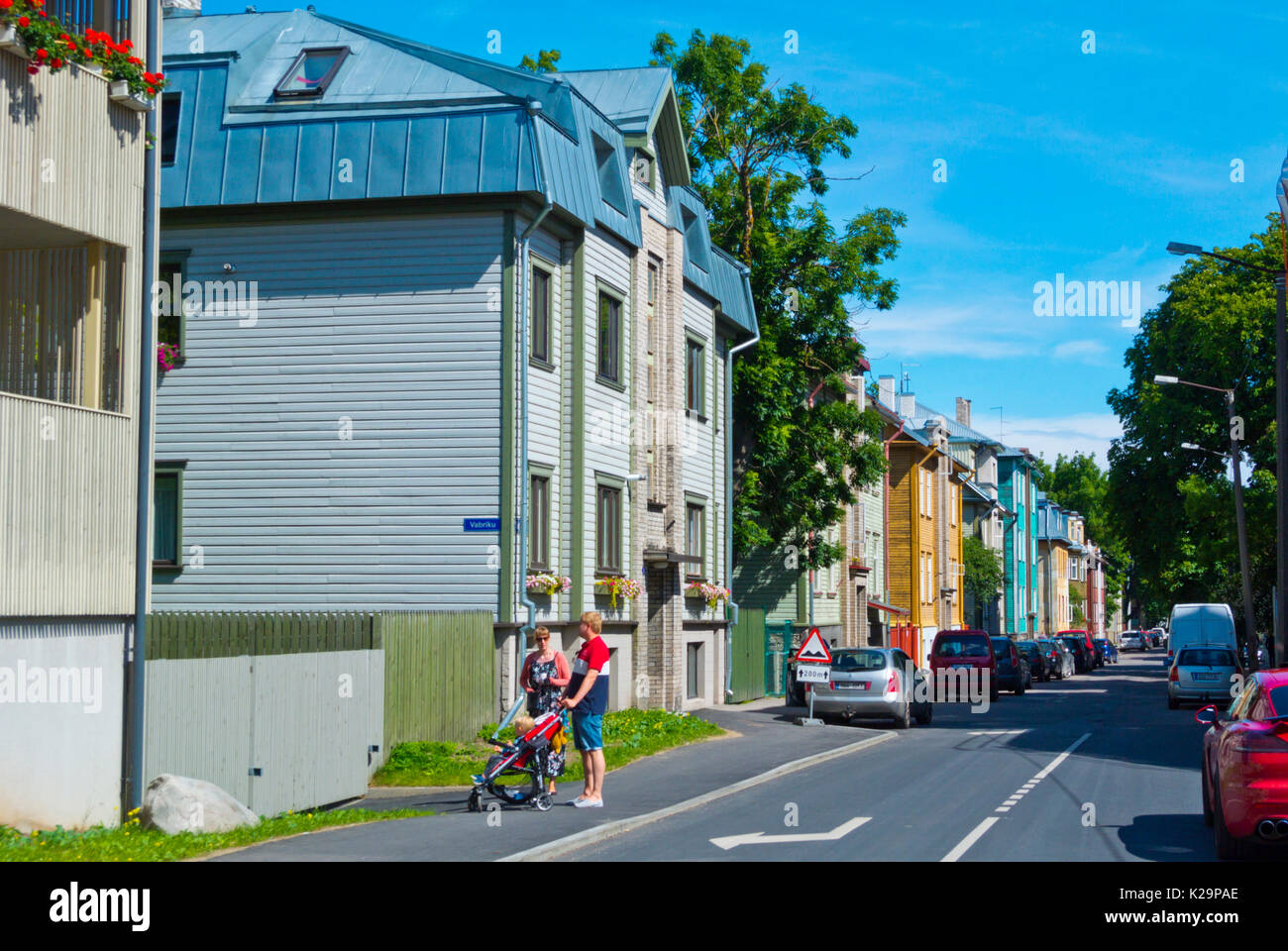 Tallinn kalamaja district estonia hi-res stock photography and images ...