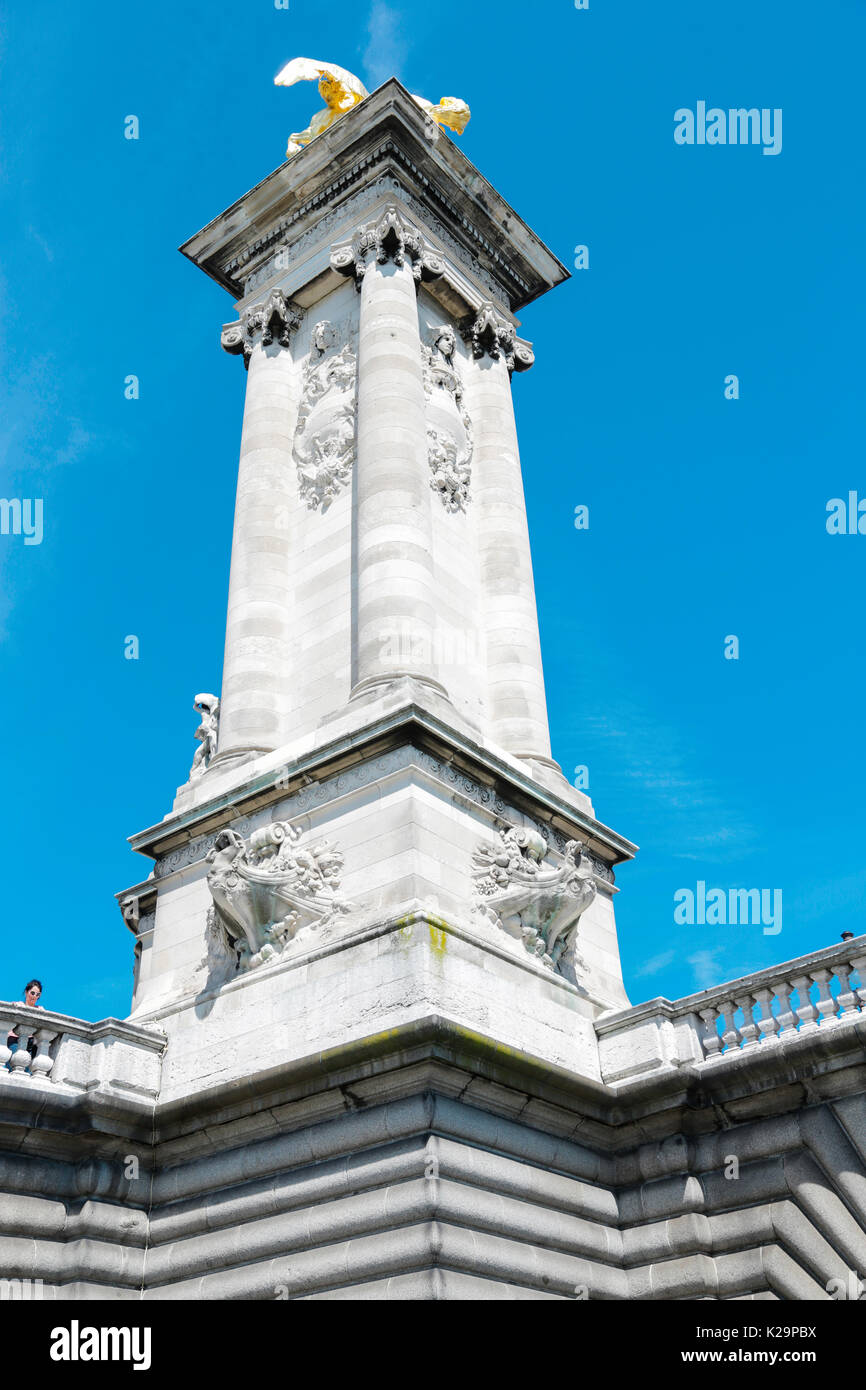 Bridge Alexandre III, paris france: palace architecture symbol of ...