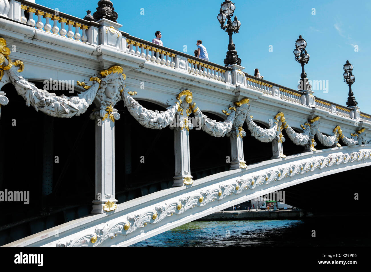 Bridge Alexandre III, paris france: palace architecture symbol of ...