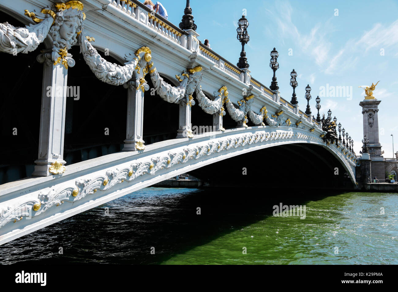 Bridge Alexandre III, paris france: palace architecture symbol of ...