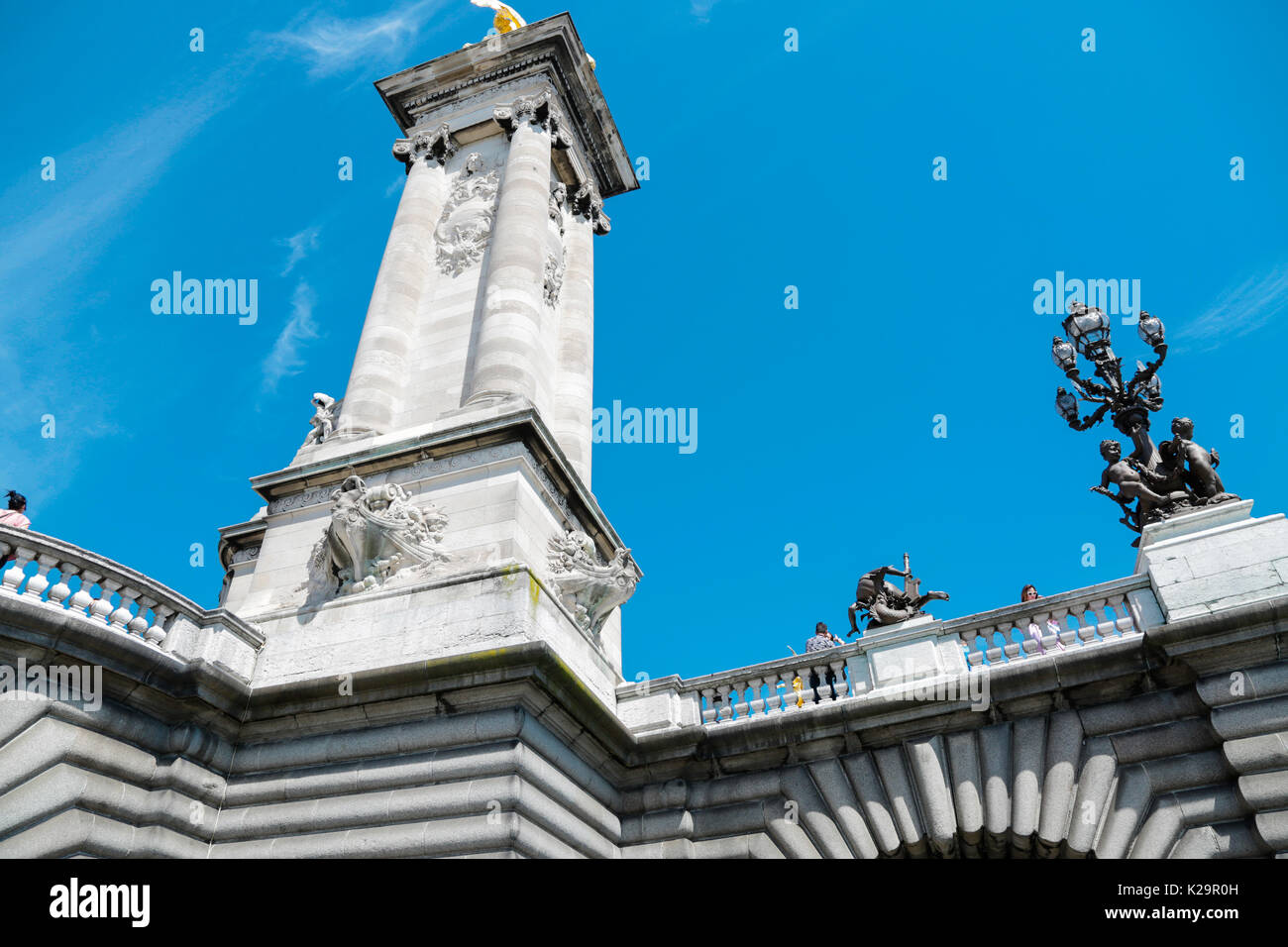 Bridge Alexandre III, paris france: palace architecture symbol of ...