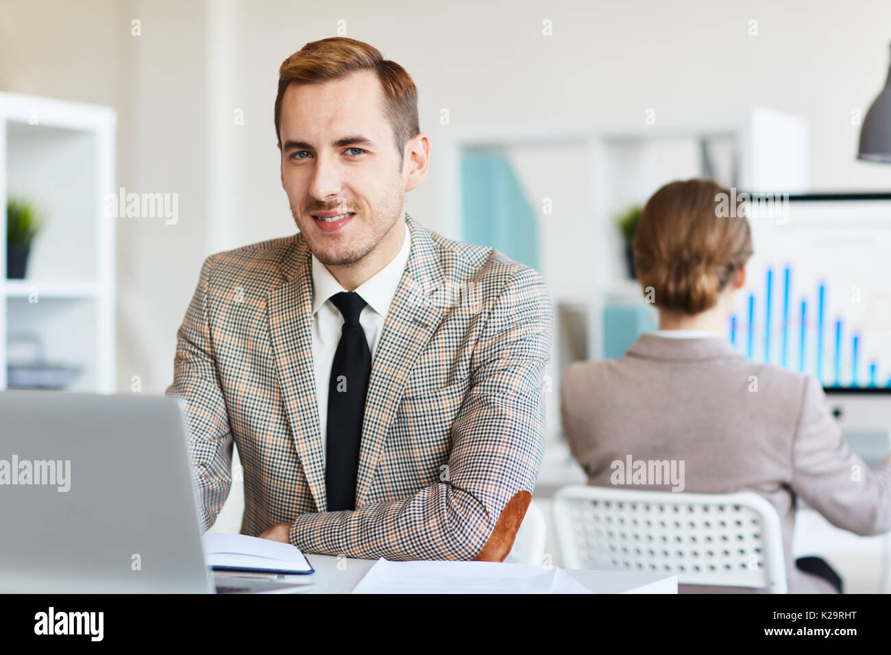 Man at work Stock Photo - Alamy