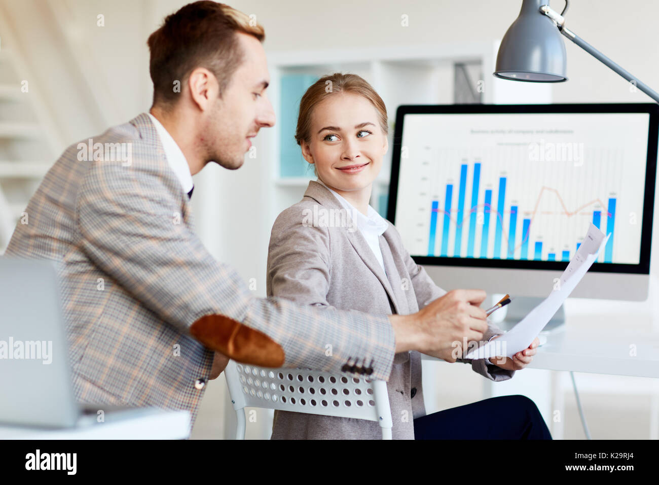 Young man analyzing stock hi-res stock photography and images - Alamy