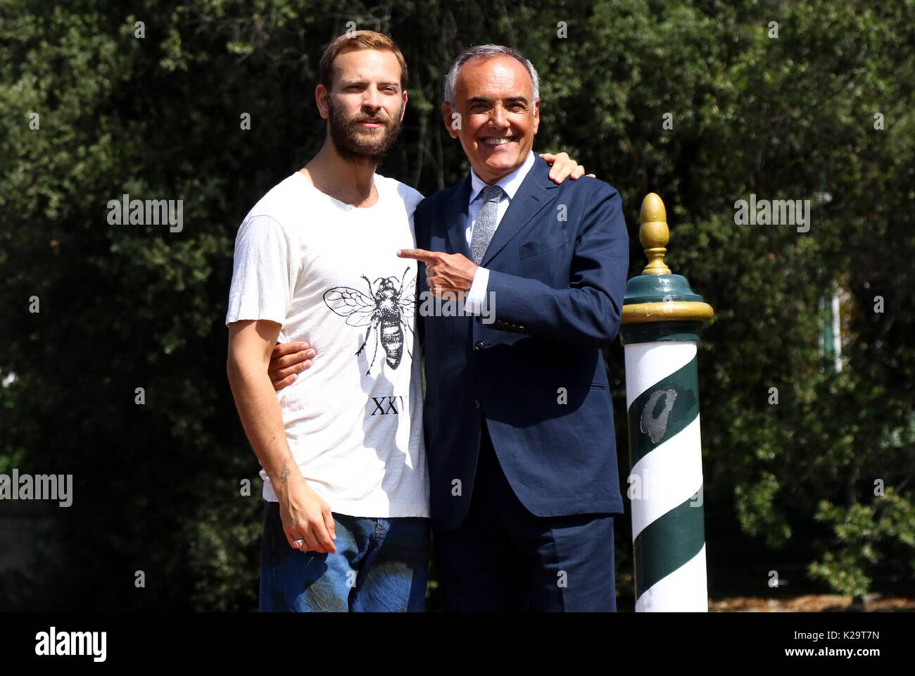 Venice 74 film festival alessandro borghi hi-res stock photography and ...