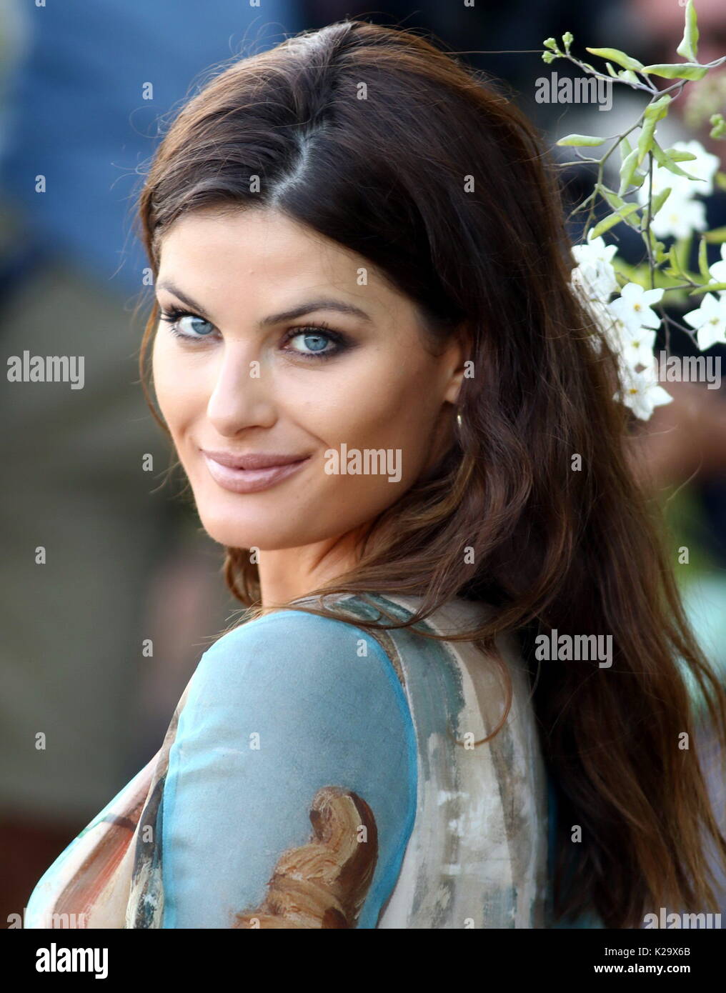 Venice, Italy. 29th Aug, 2017. Brazilian fashion model Isabeli Fontana ...