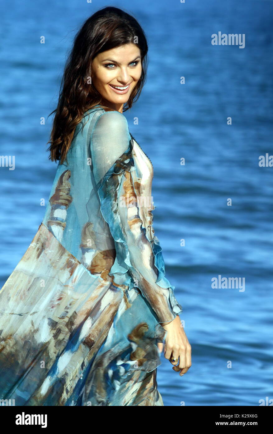 Venice, Italy. 29th Aug, 2017. Brazilian fashion model Isabeli Fontana ...