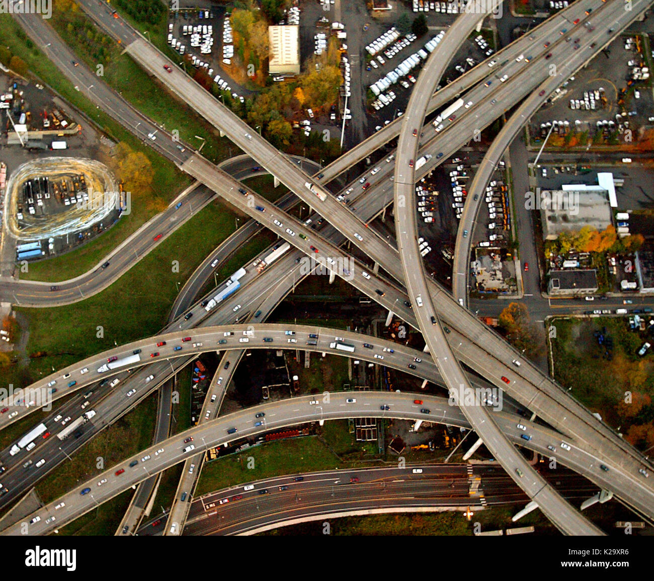 Overlapping interstate hi-res stock photography and images - Alamy