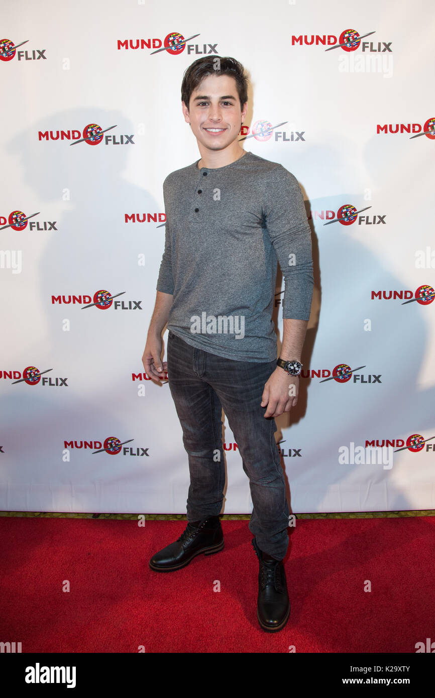 Studio City, California, USA. 28th Aug, 2017. Actor Gonzalo Martin ...