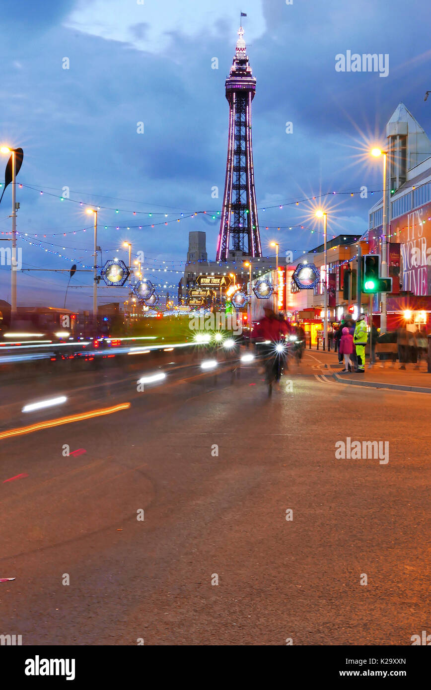 Blackpool, UK. 29th Aug, 2017. Ride the Lights annual cycling event ...