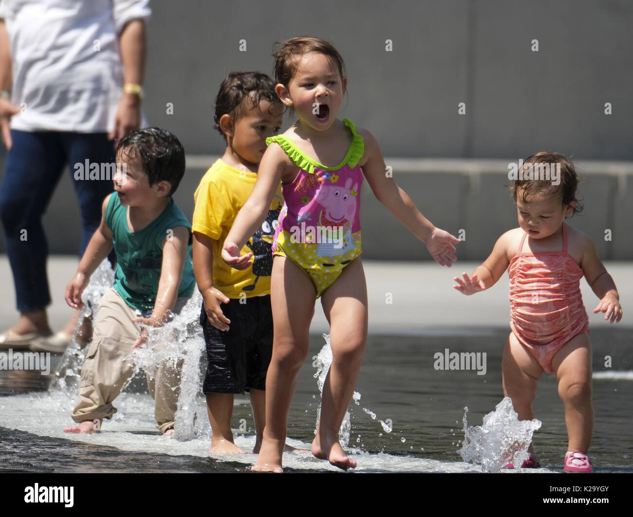 The strong and the weak children hi-res stock photography and images ...