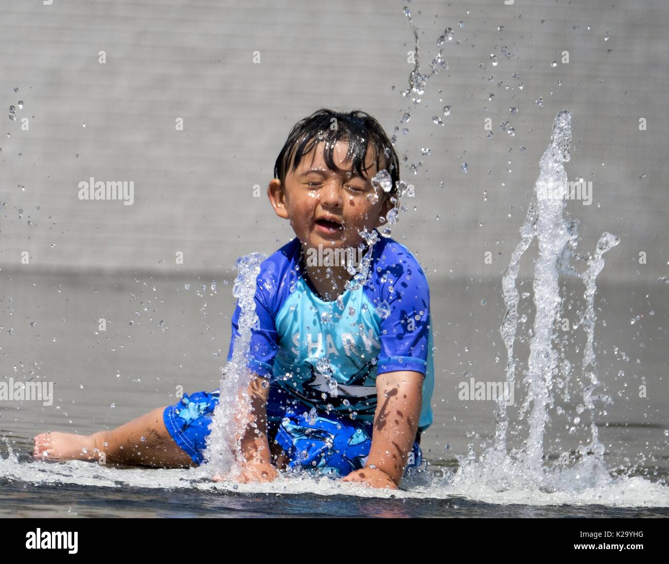The strong and the weak children hi-res stock photography and images ...