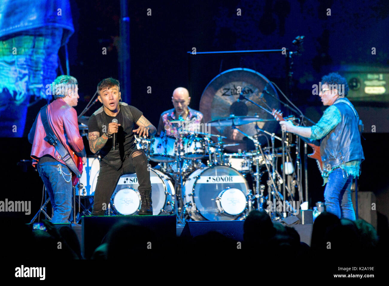 Madison, Wisconsin, USA. 28th Mar, 2017. ROSS VALORY, ARNEL PINEDA ...
