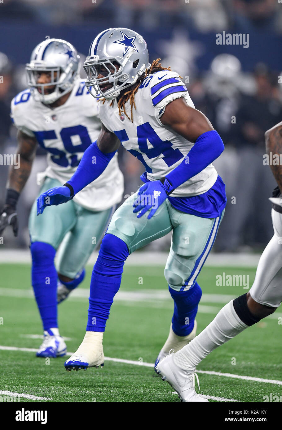 August 26th, 2017:.Dallas Cowboys outside linebacker Jaylon Smith (54 ...
