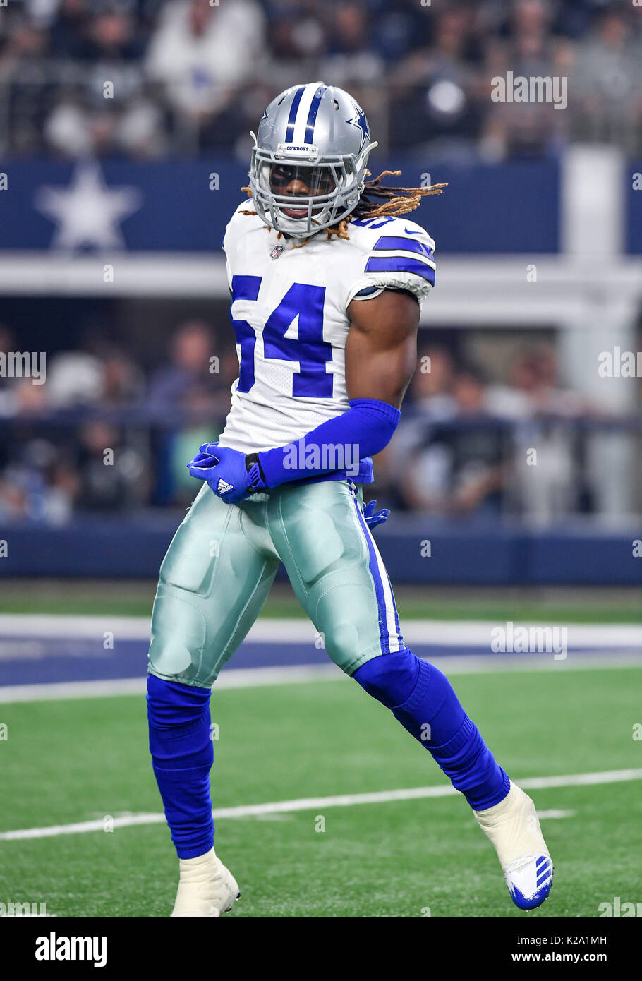August 26th, 2017:.Dallas Cowboys outside linebacker Jaylon Smith (54 ...