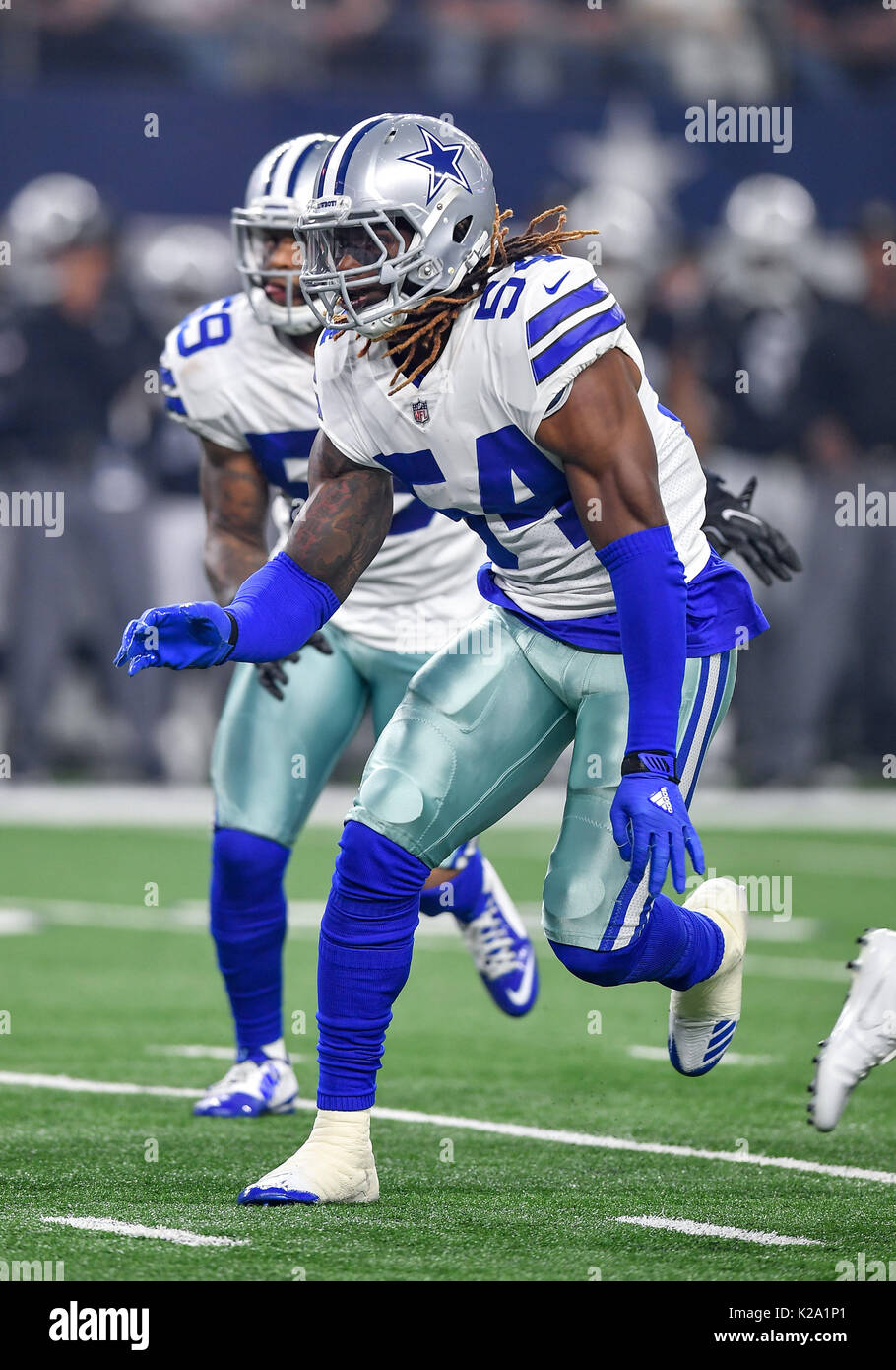 August 26th, 2017:.Dallas Cowboys outside linebacker Jaylon Smith (54 ...