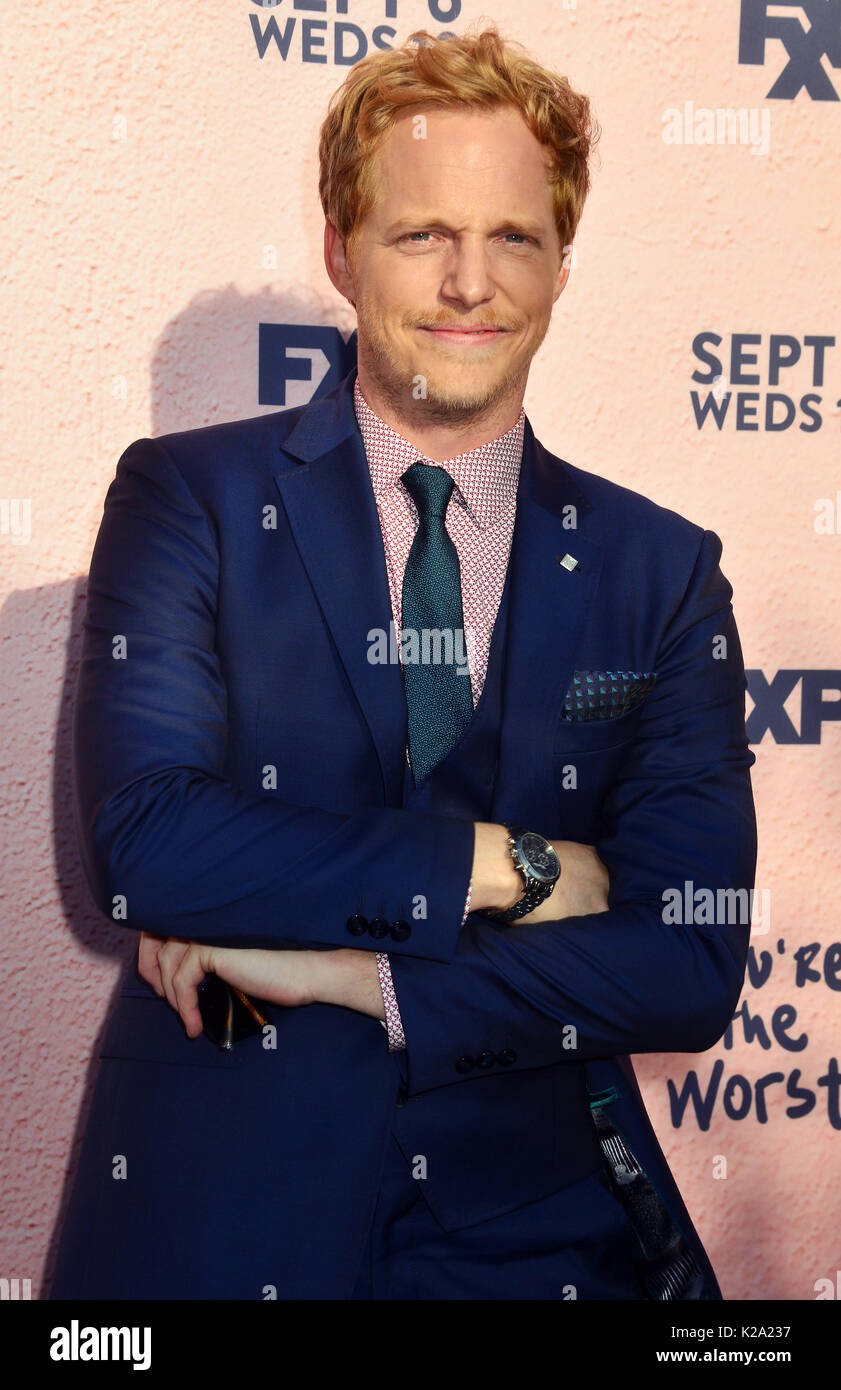 Chris Geere 007 arriving You're The Worst Premiere at the Ice Cream ...