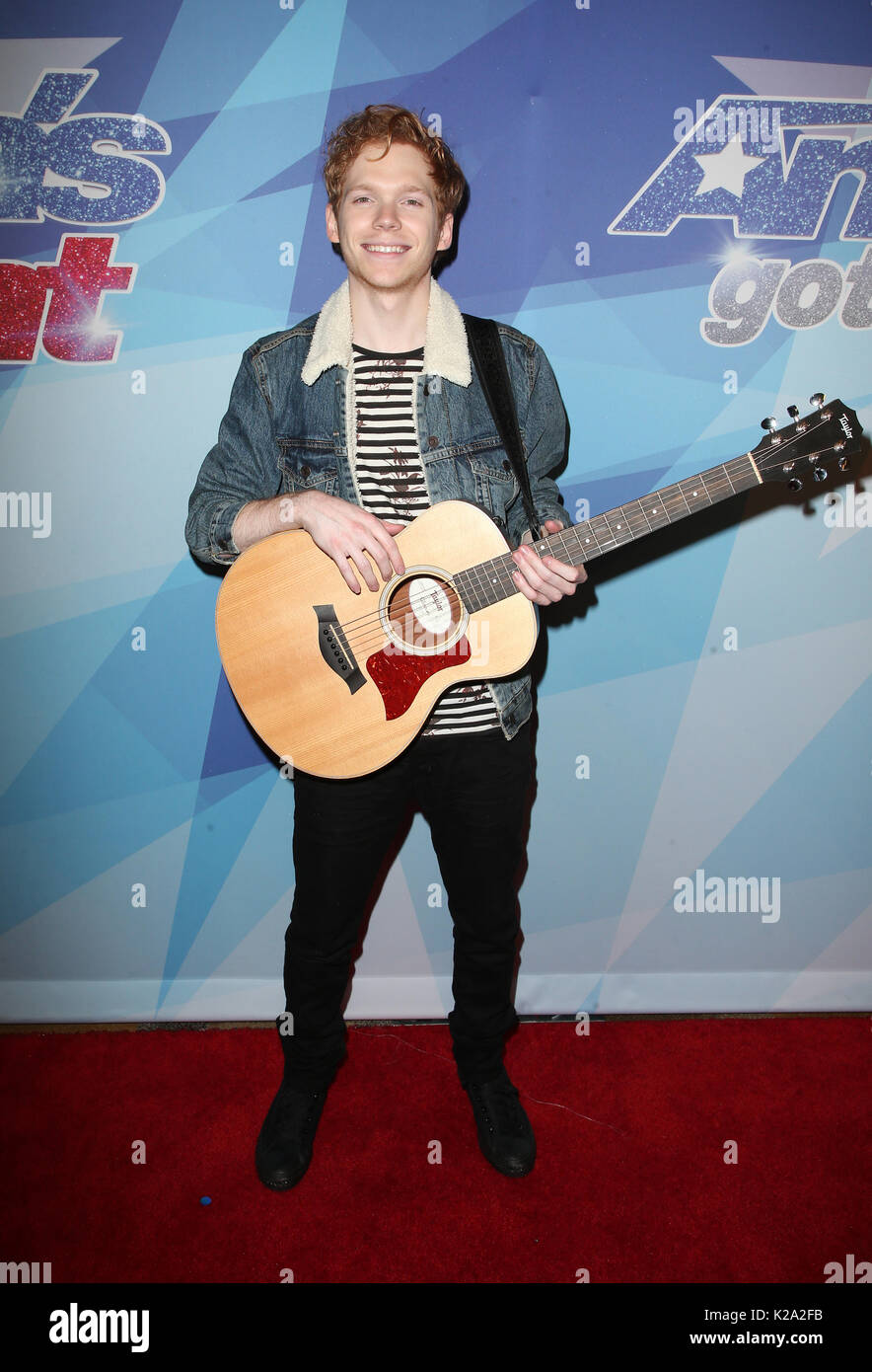 Hollywood, Ca. 29th Aug, 2017. Chase Goehring, At NBC's 'America's Got ...