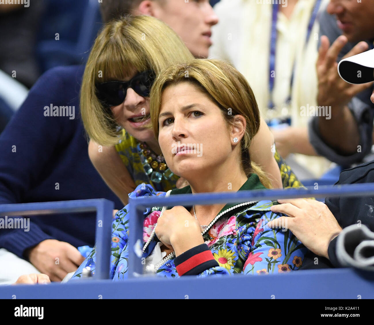 Mirka federer anna wintour hi-res stock photography and images - Alamy