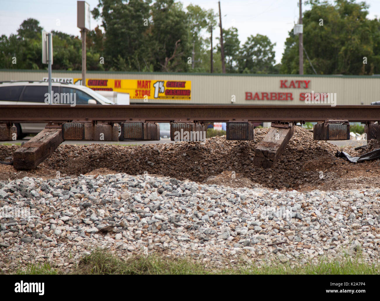 Katy texas railroad hi-res stock photography and images - Alamy