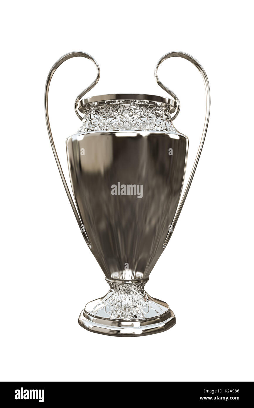 Uefa champions league trophy Cut Out Stock Images & Pictures - Alamy