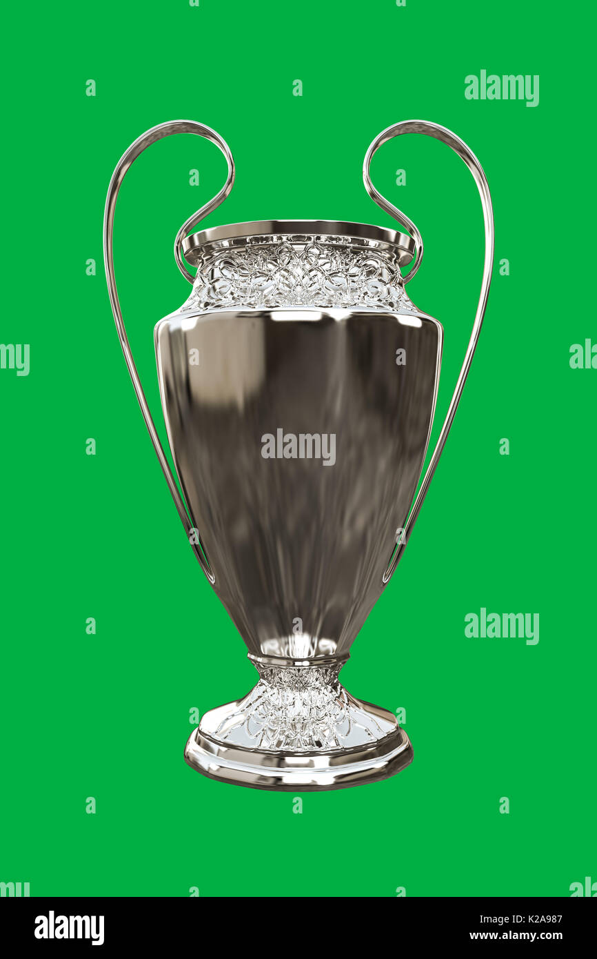 Champions league trophy cutout hi-res stock photography and images - Alamy