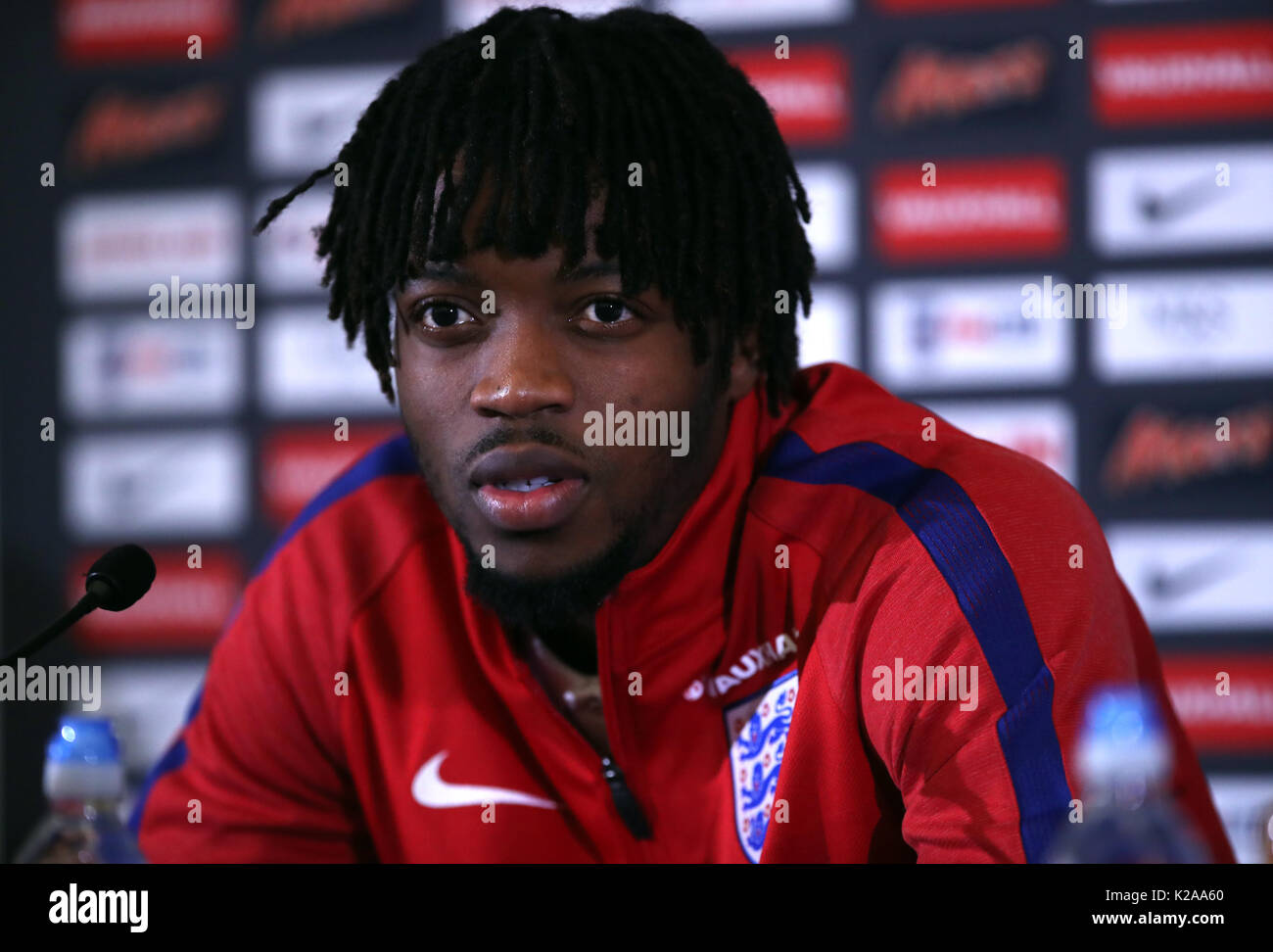 England's Nathaniel Chalobah during a press conference at St Georges ...