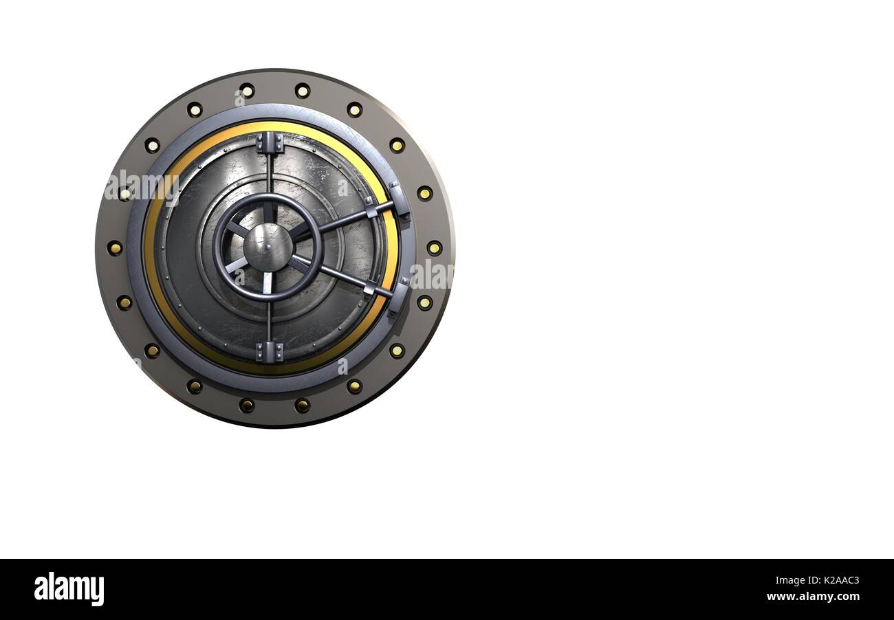 3d illustration of wheel door over white background Stock Photo - Alamy