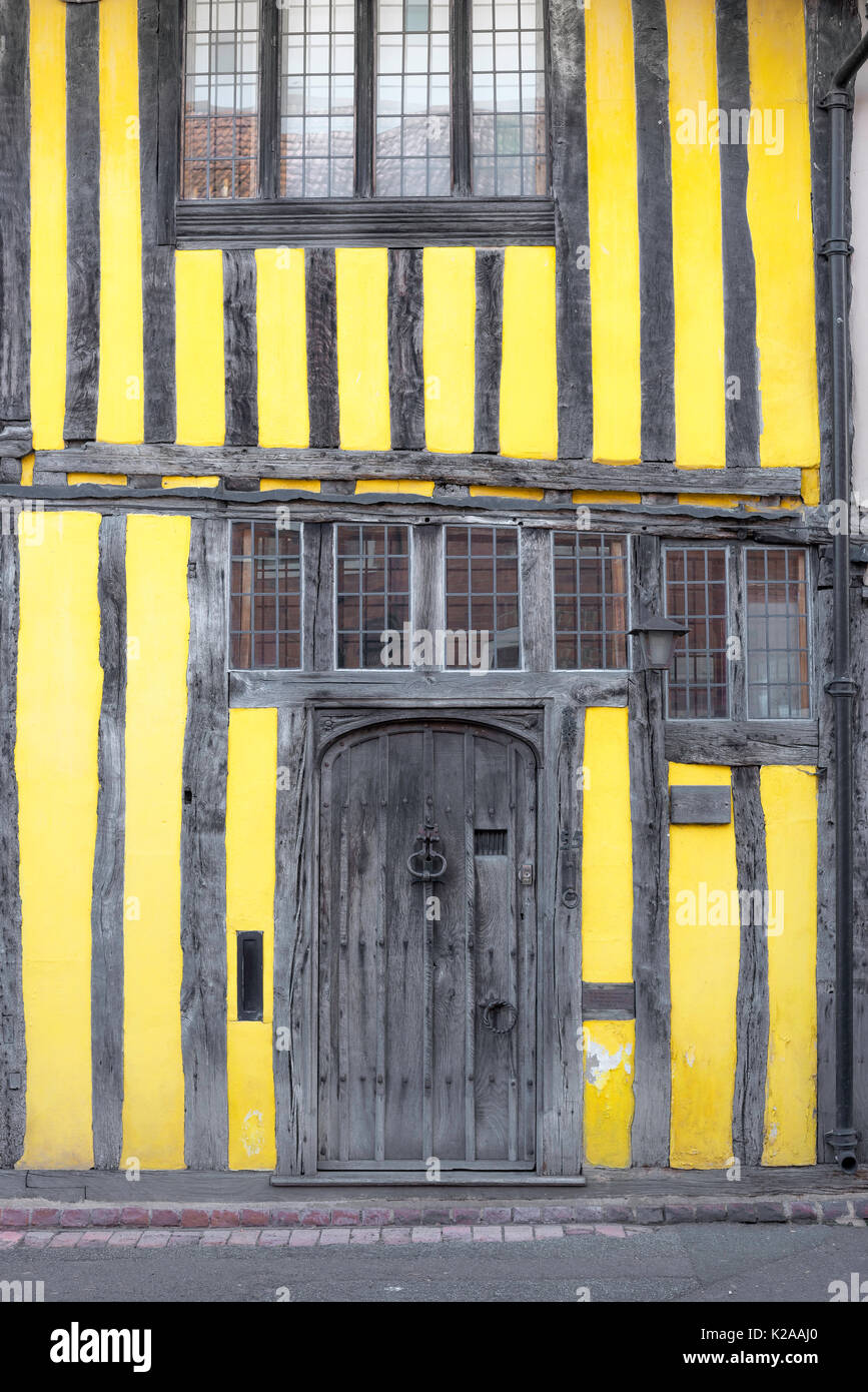 Medieval half timber houses britain uk hi-res stock photography and ...