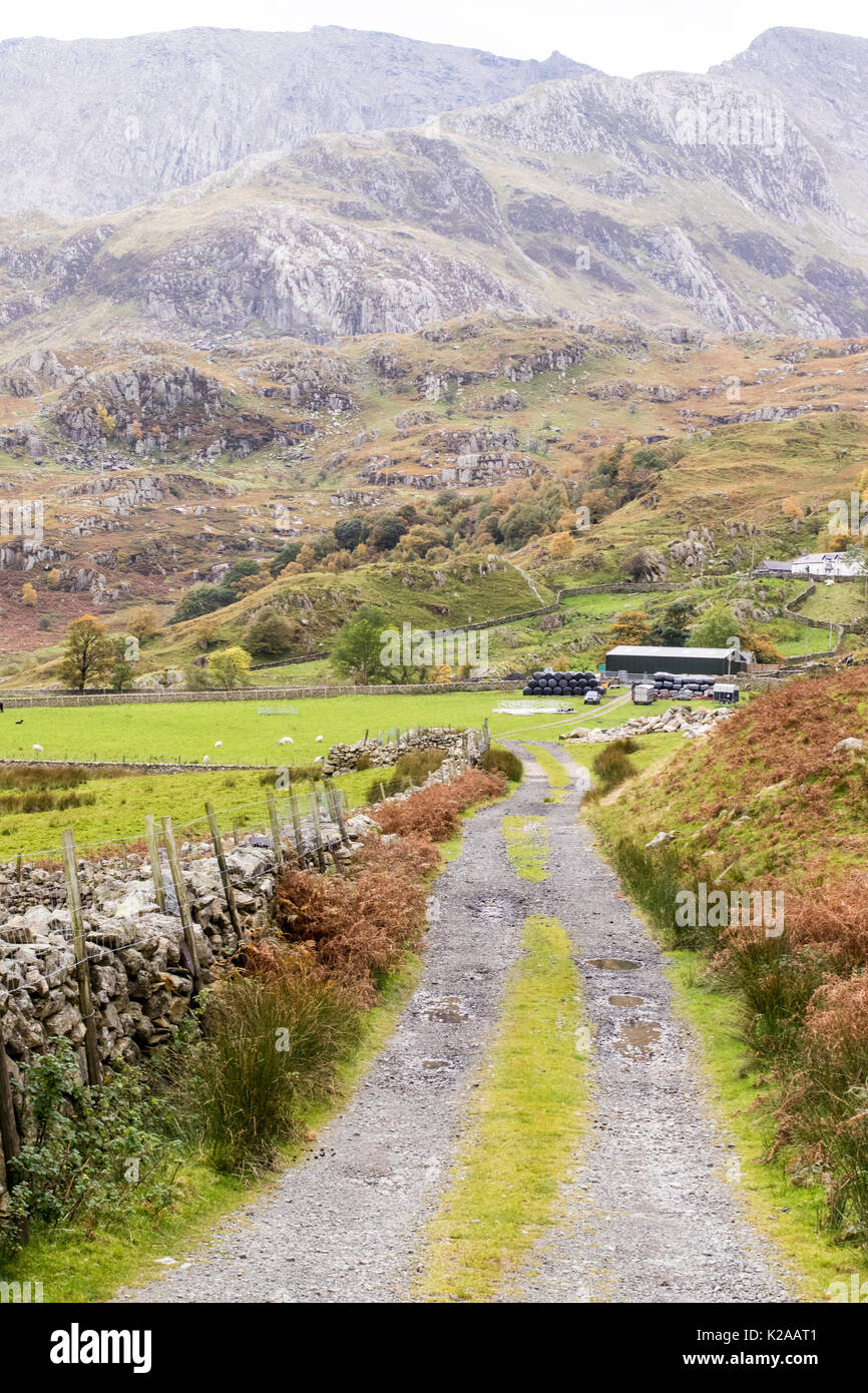 Breathtaking views of the countryside, including a valley, mountains ...