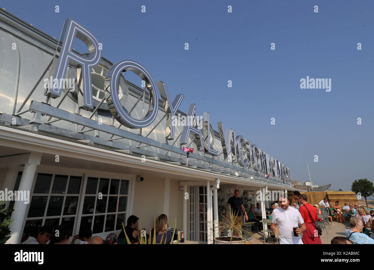 A view of JD Wetherspoon's Royal Victoria Pavillion in Ramsgate, Kent ...