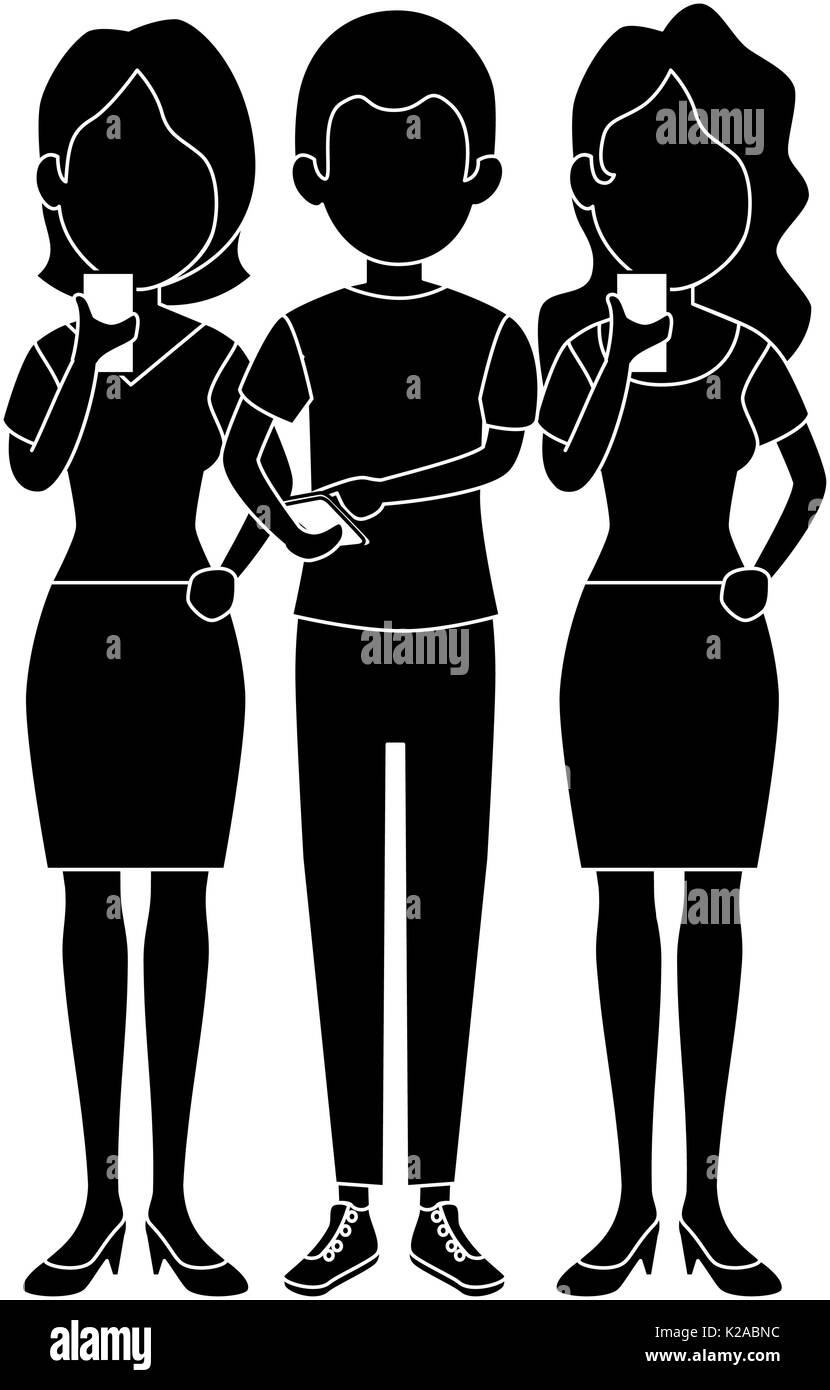 people using a smartphone icon Stock Vector Image & Art - Alamy