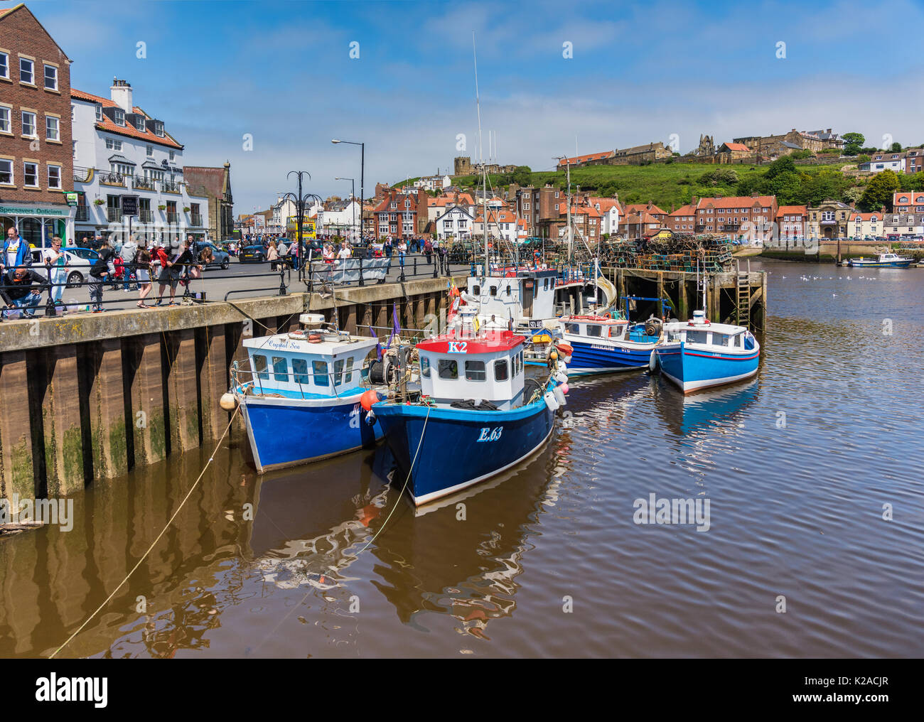 Fishing Boats Cobbles Yorkshire High Resolution Stock Photography and ...