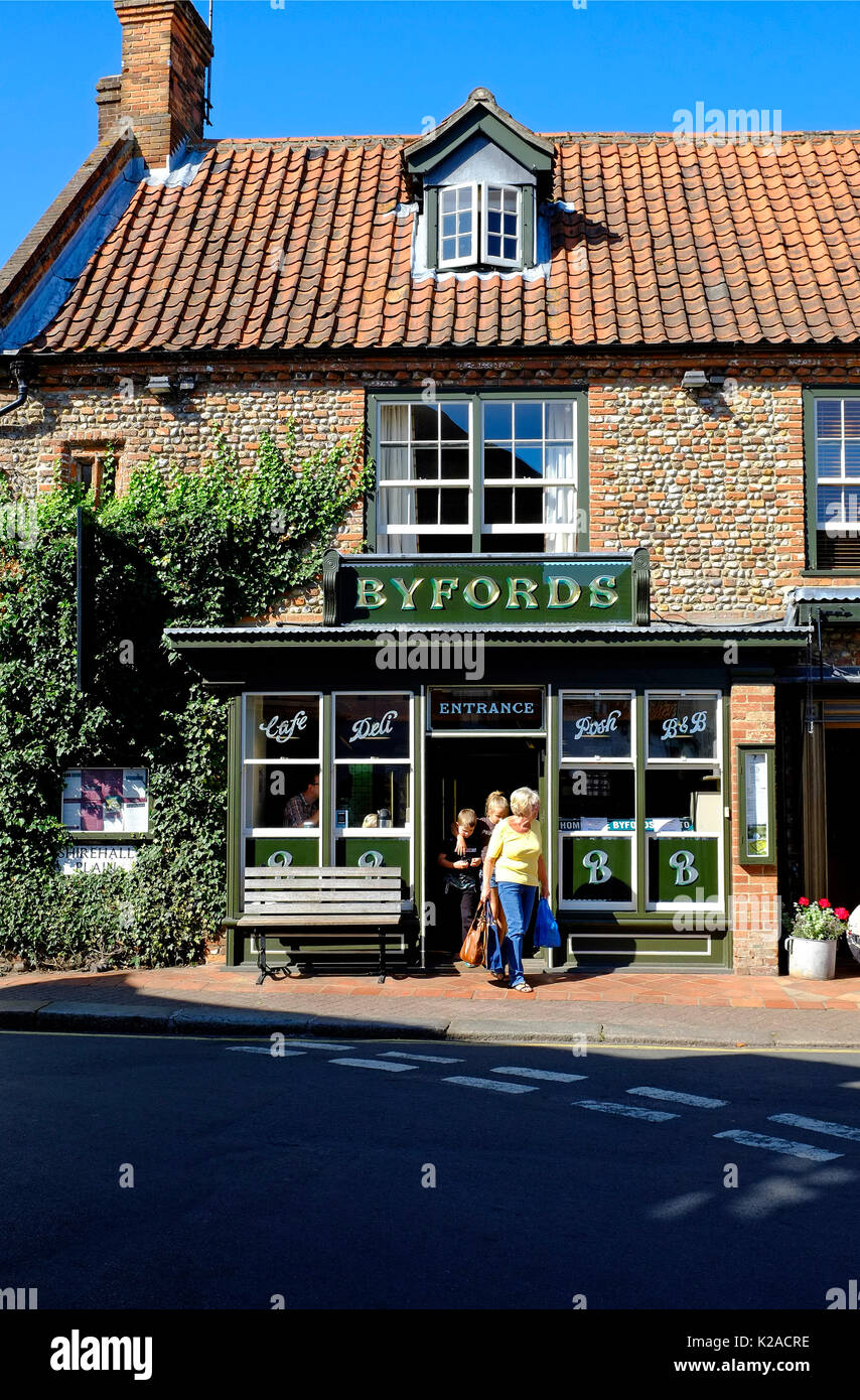 byfords restaurant, holt, north norfolk, england Stock Photo - Alamy