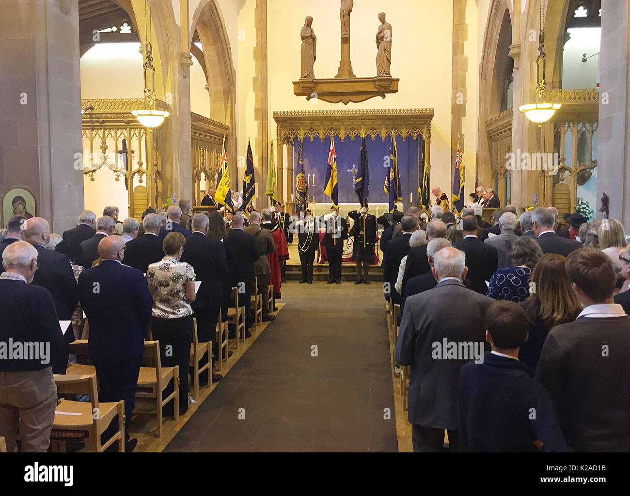A memorial service to honour First World War hero Captain Noel Chavasse ...