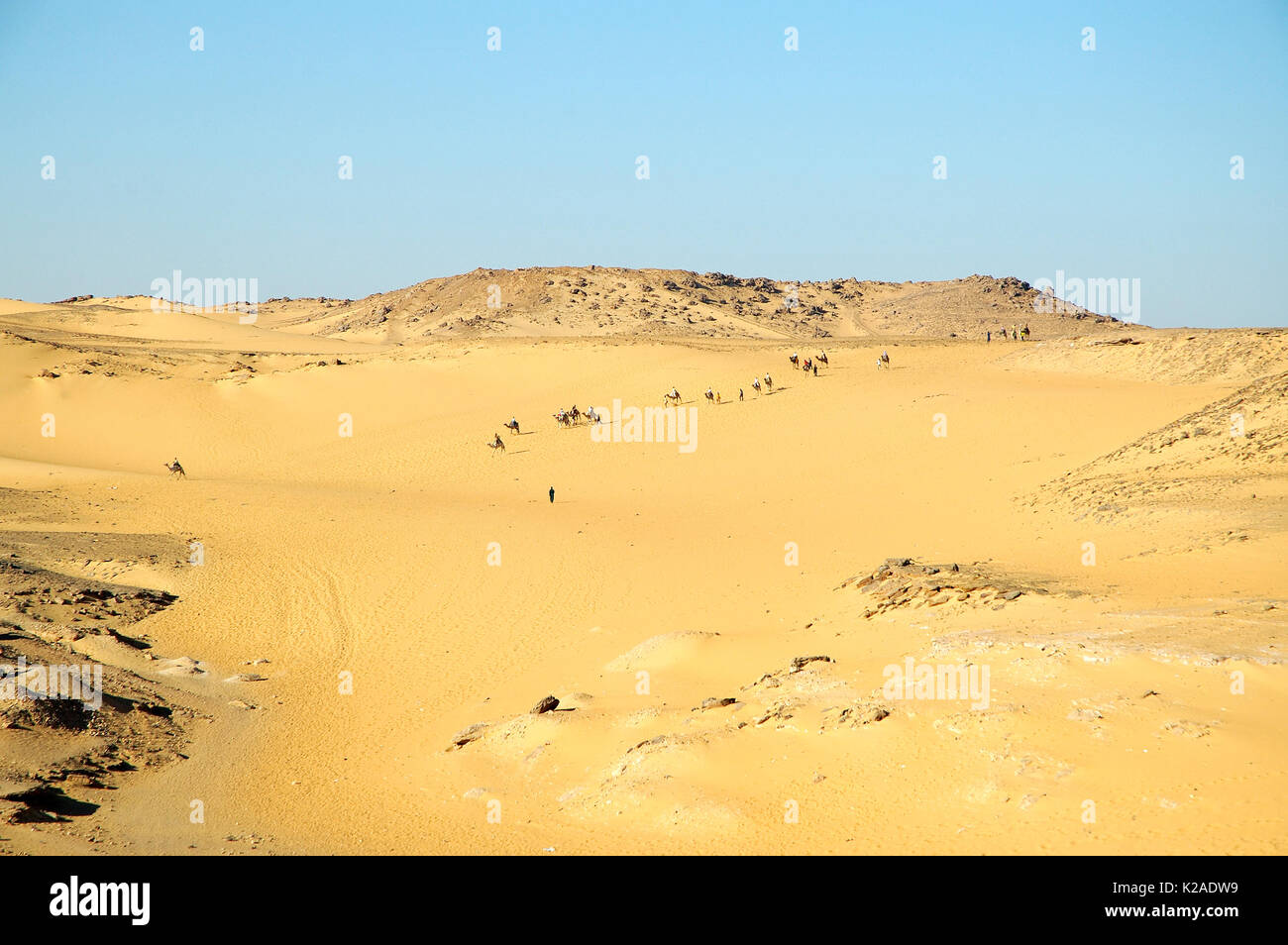 The desert in Aswan. Egypt Stock Photo - Alamy