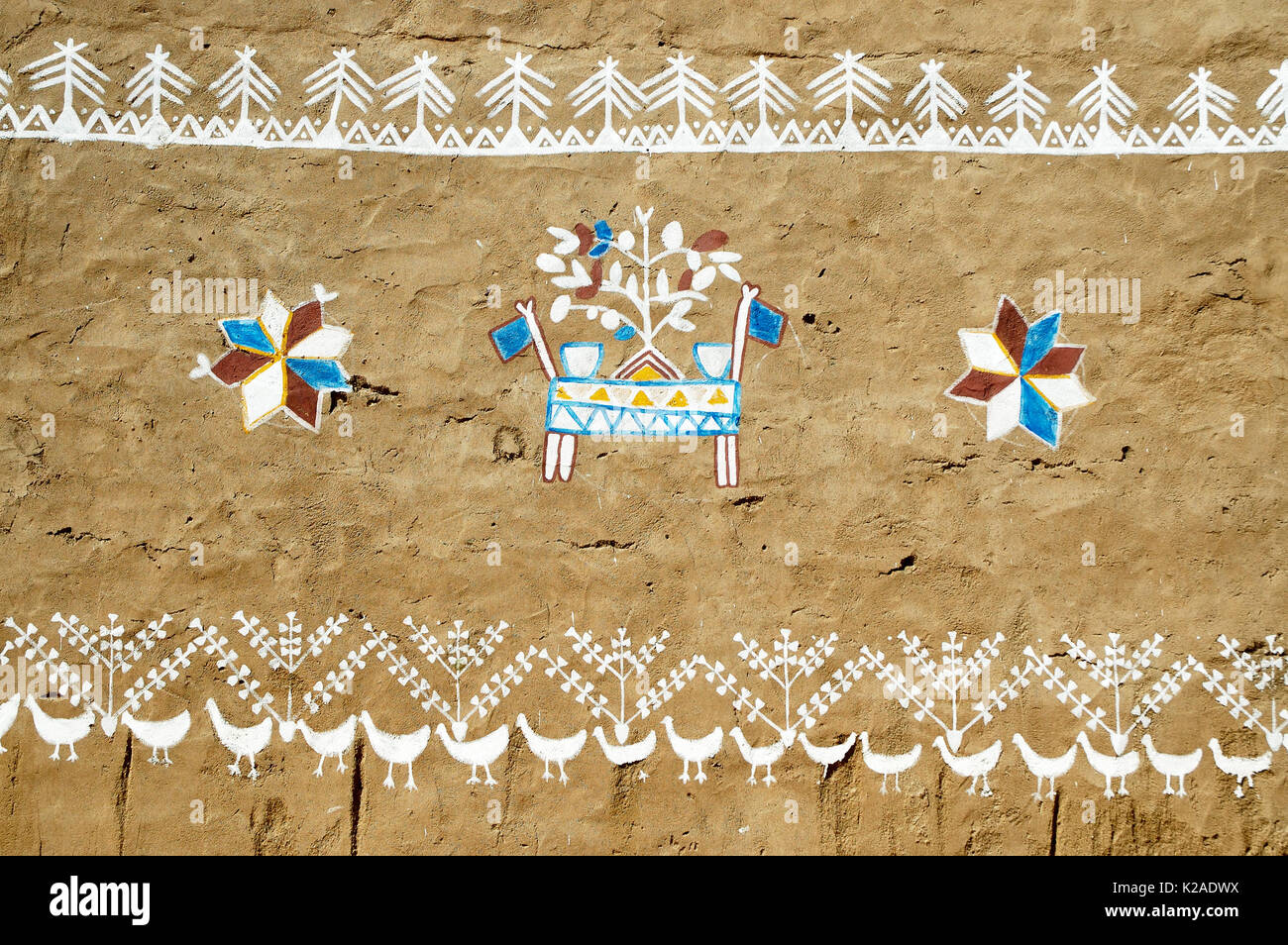 Nubian house. Aswan, Egypt Stock Photo - Alamy