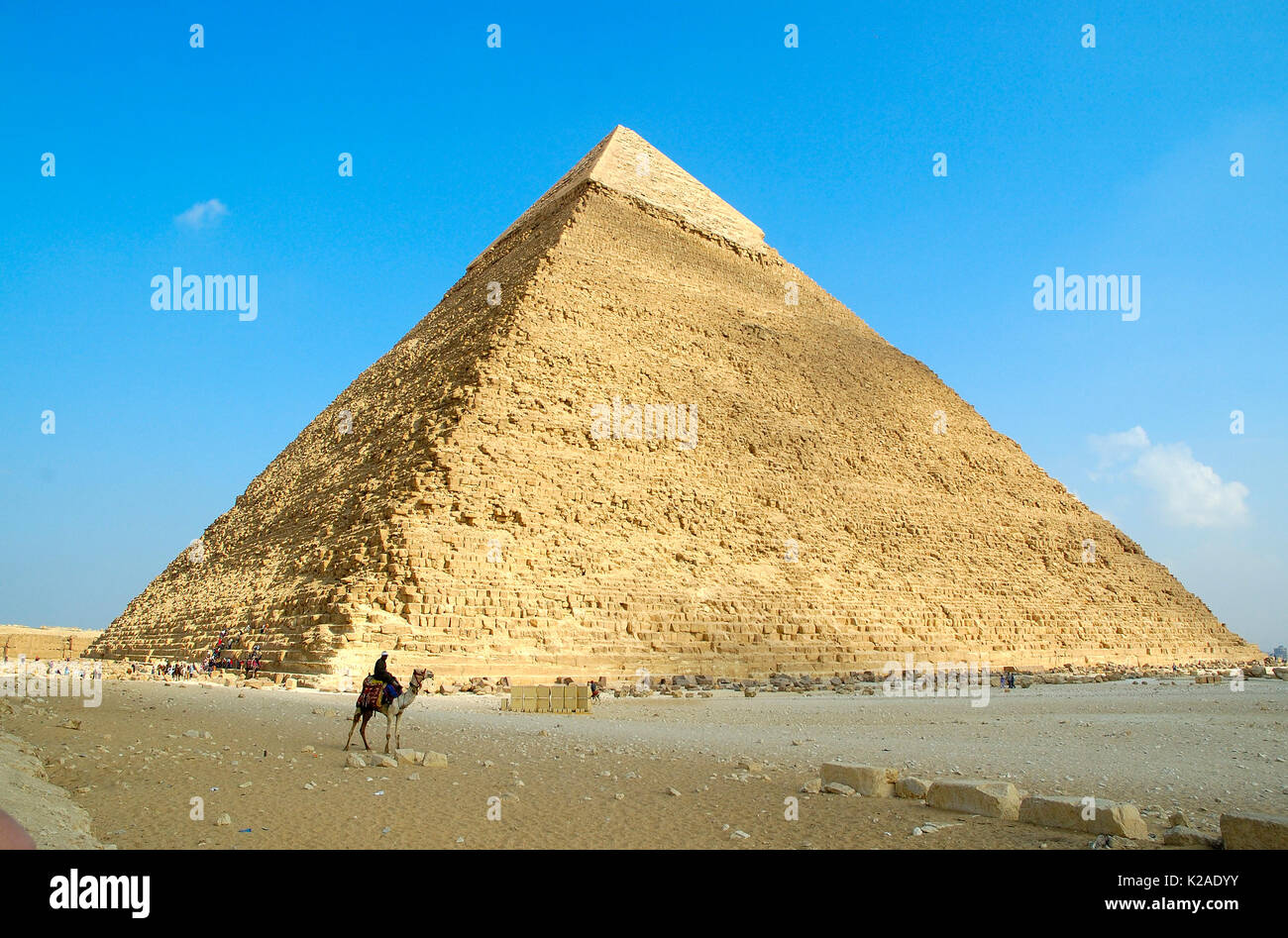 Pyramids of Giza, Giza, Cairo, Egypt Stock Photo - Alamy