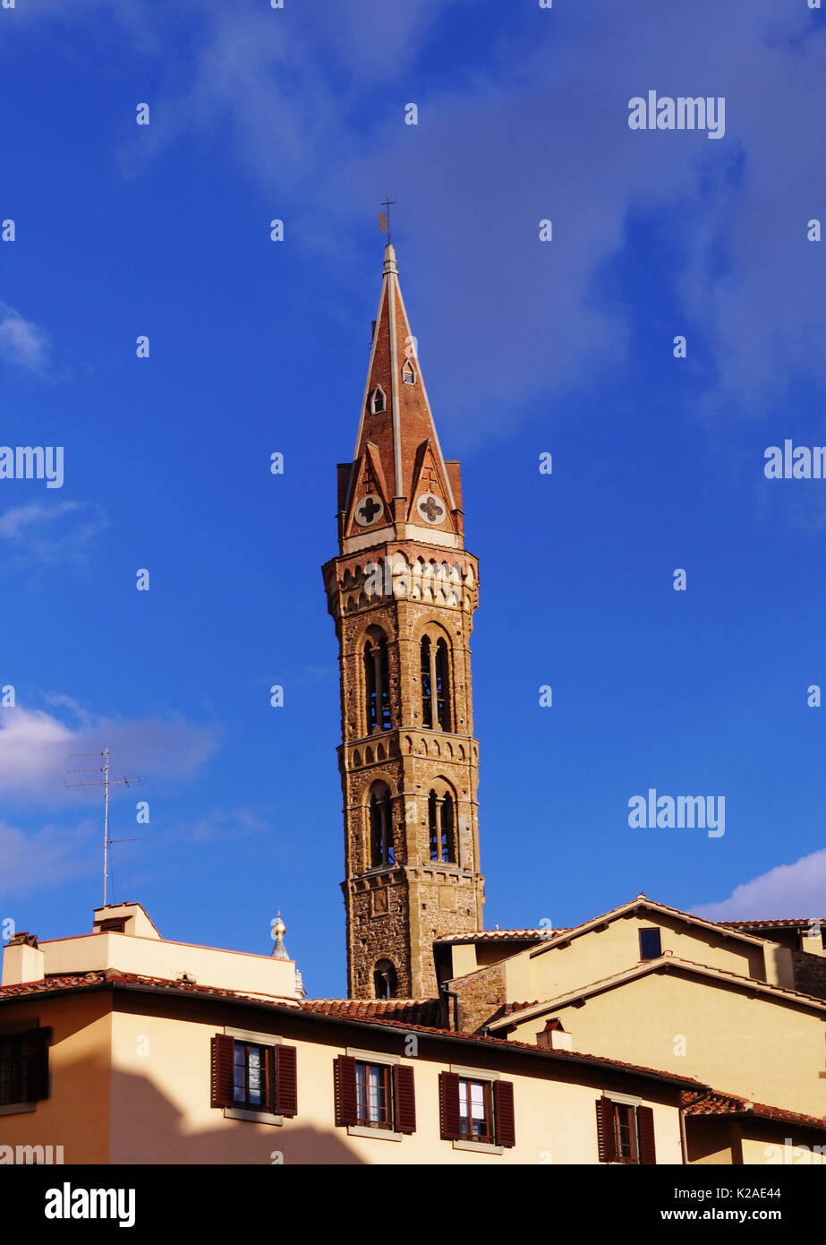 Florentine bell tower hi-res stock photography and images - Alamy