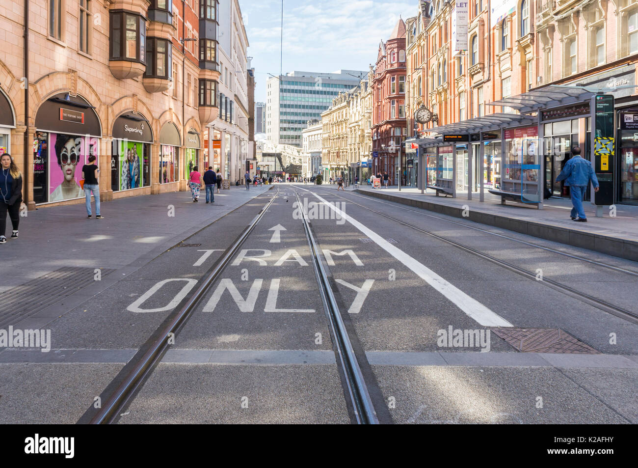 Tramlines tramline hi-res stock photography and images - Alamy