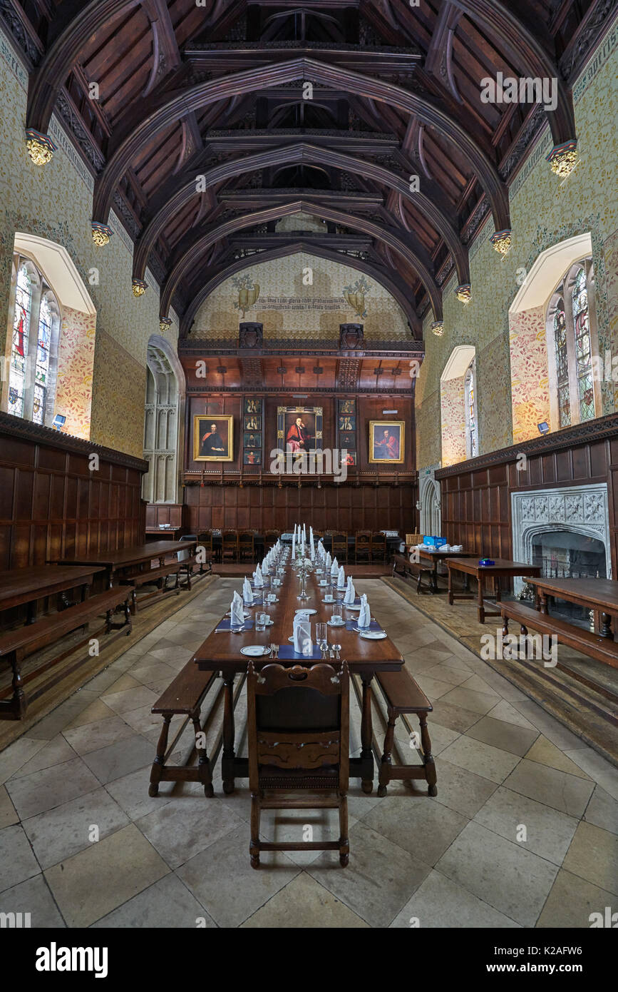 peterhouse college hall cambridge Stock Photo - Alamy