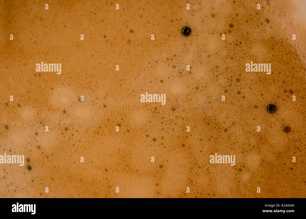 Coffee crema closeup, texture and pattern, showing bubbles Stock Photo ...