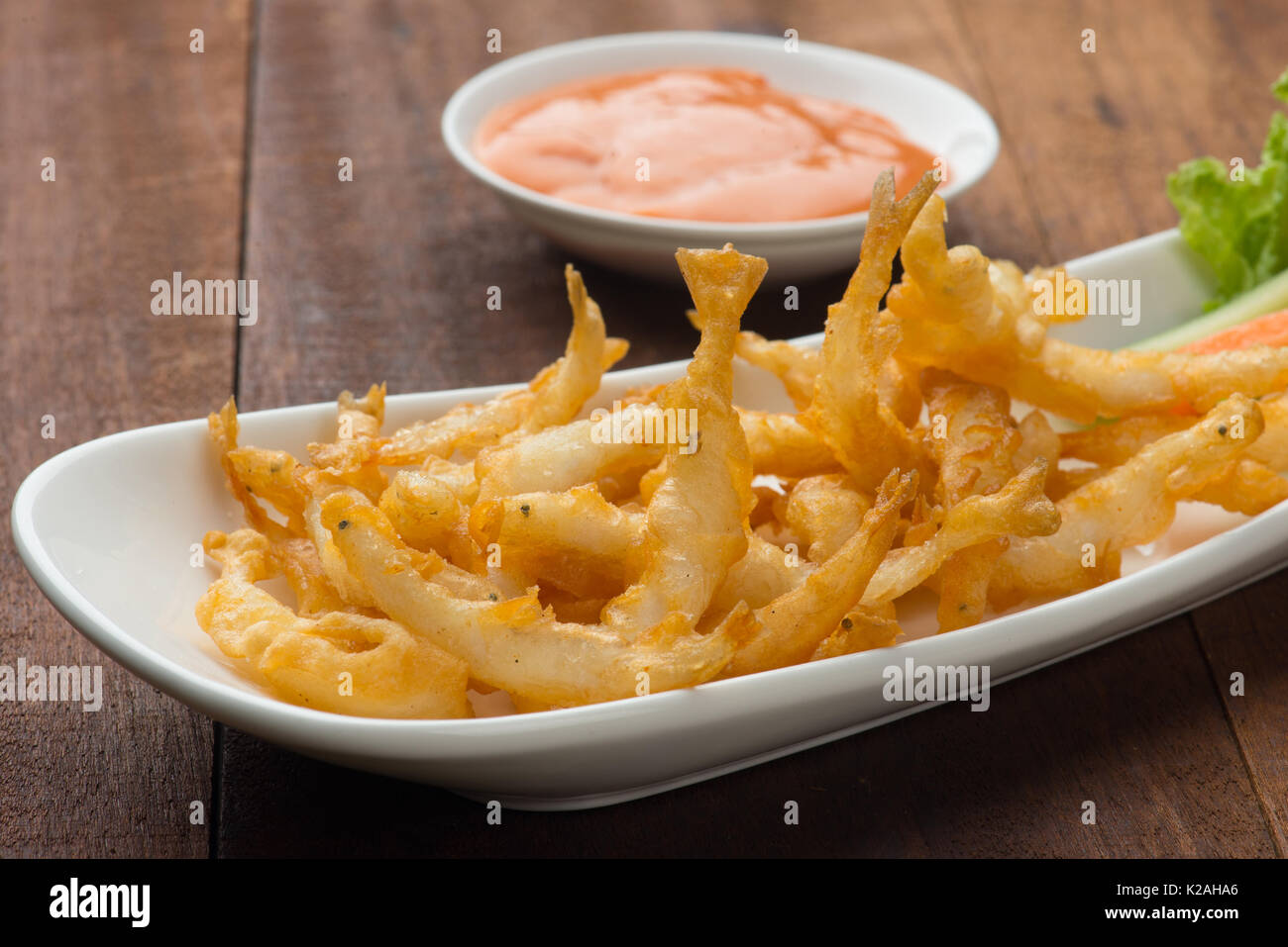 deep fried crispy fish Stock Photo - Alamy