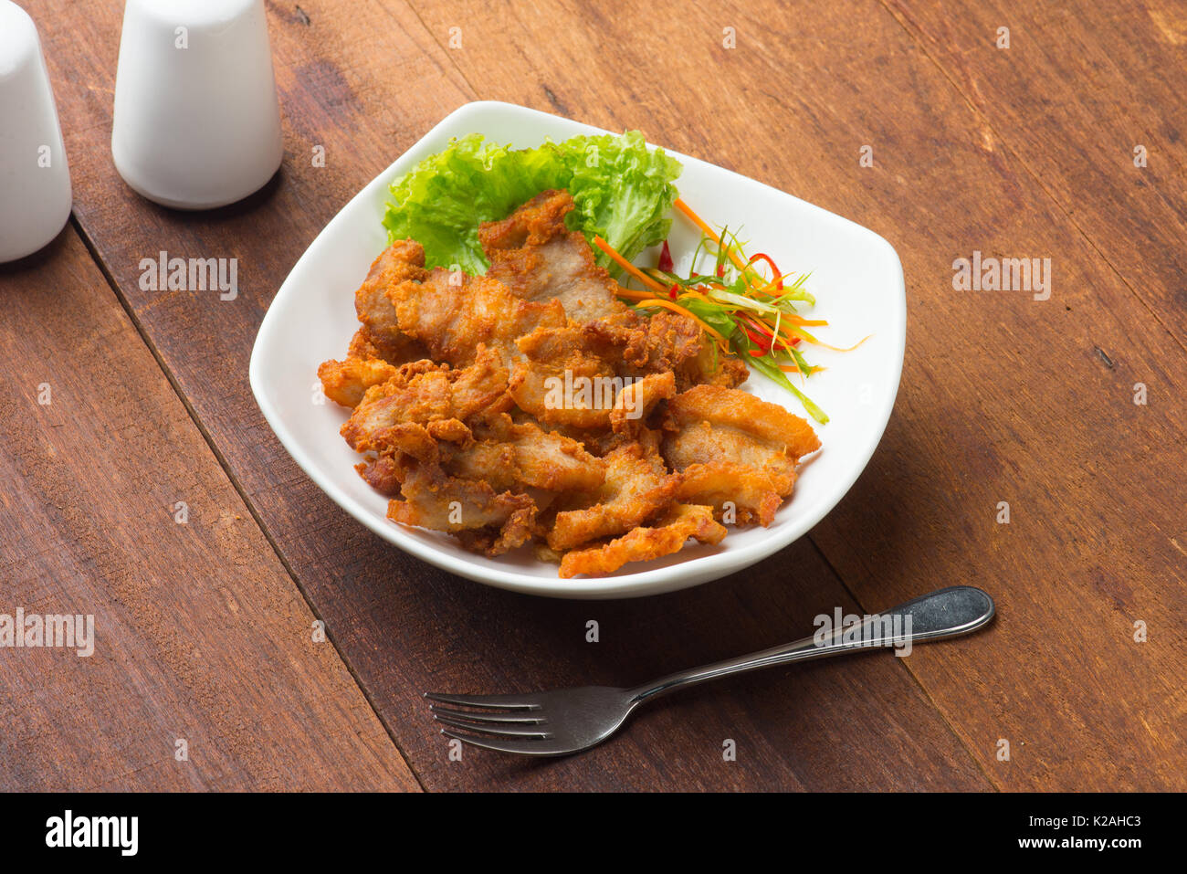 deep fried pork Stock Photo - Alamy