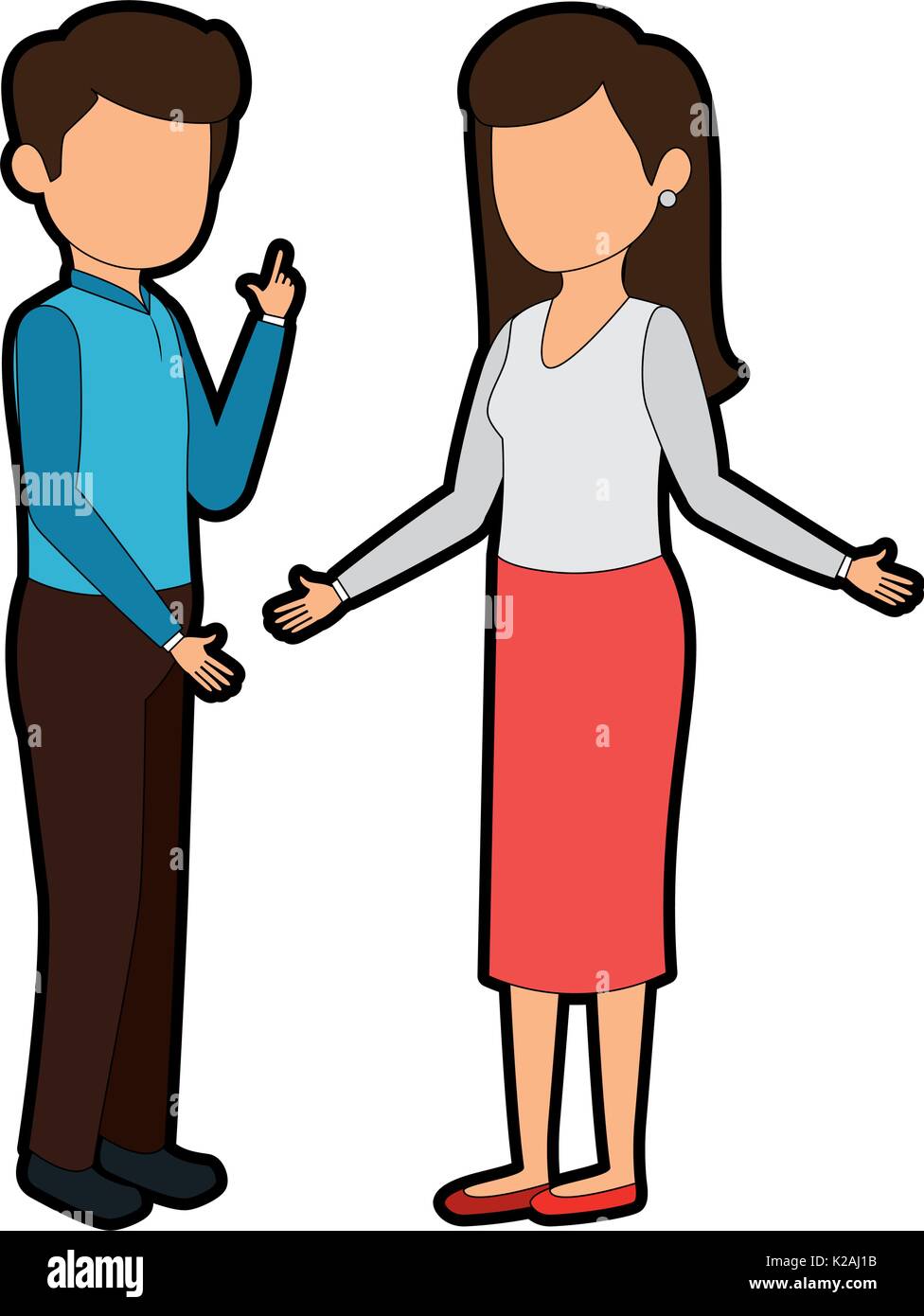 businesspeople standing icon Stock Vector Image & Art - Alamy