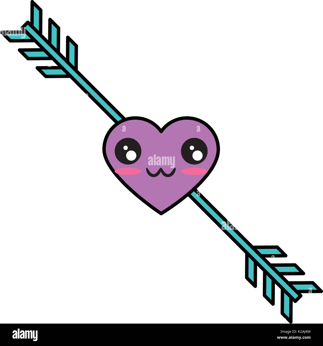 Smiling arrow Stock Vector Images - Alamy