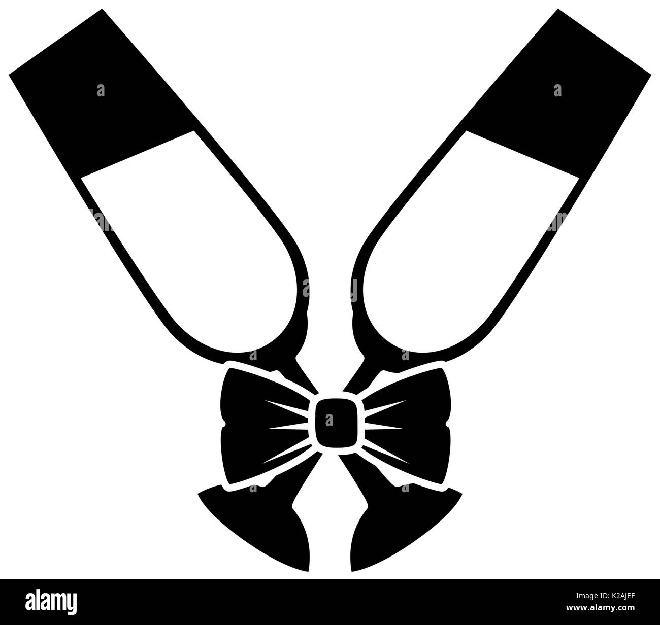 champagne glasses icon Stock Vector Image & Art - Alamy