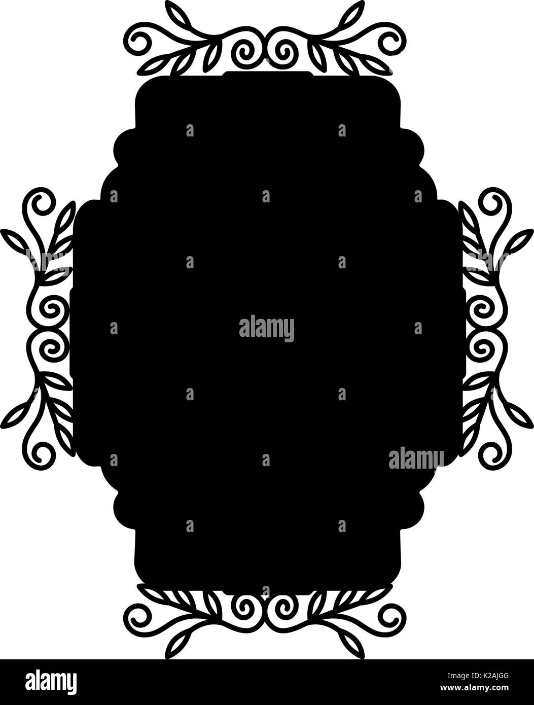vintage frame icon Stock Vector Image & Art - Alamy