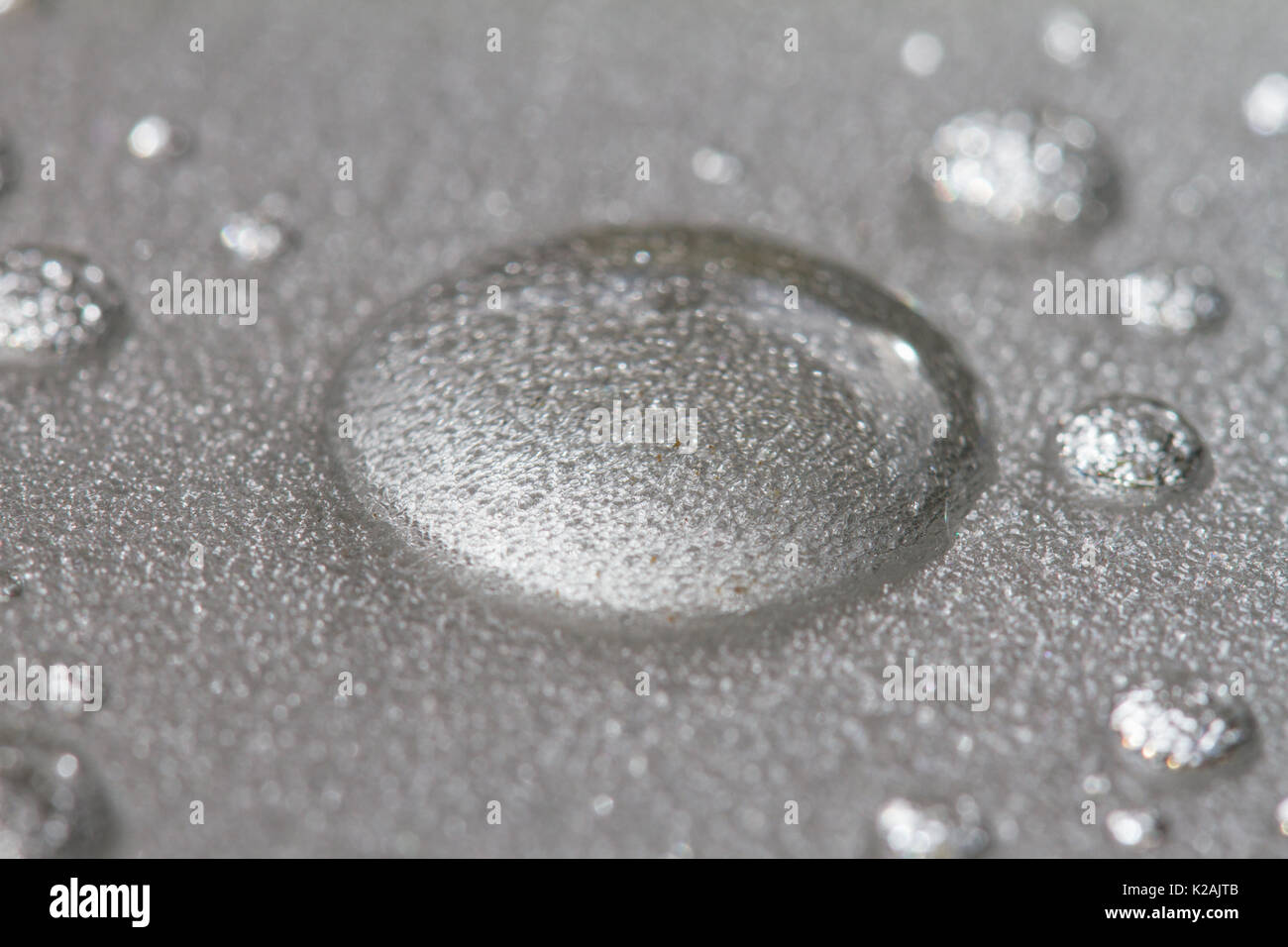 water droplets on white background, used for background Stock Photo - Alamy