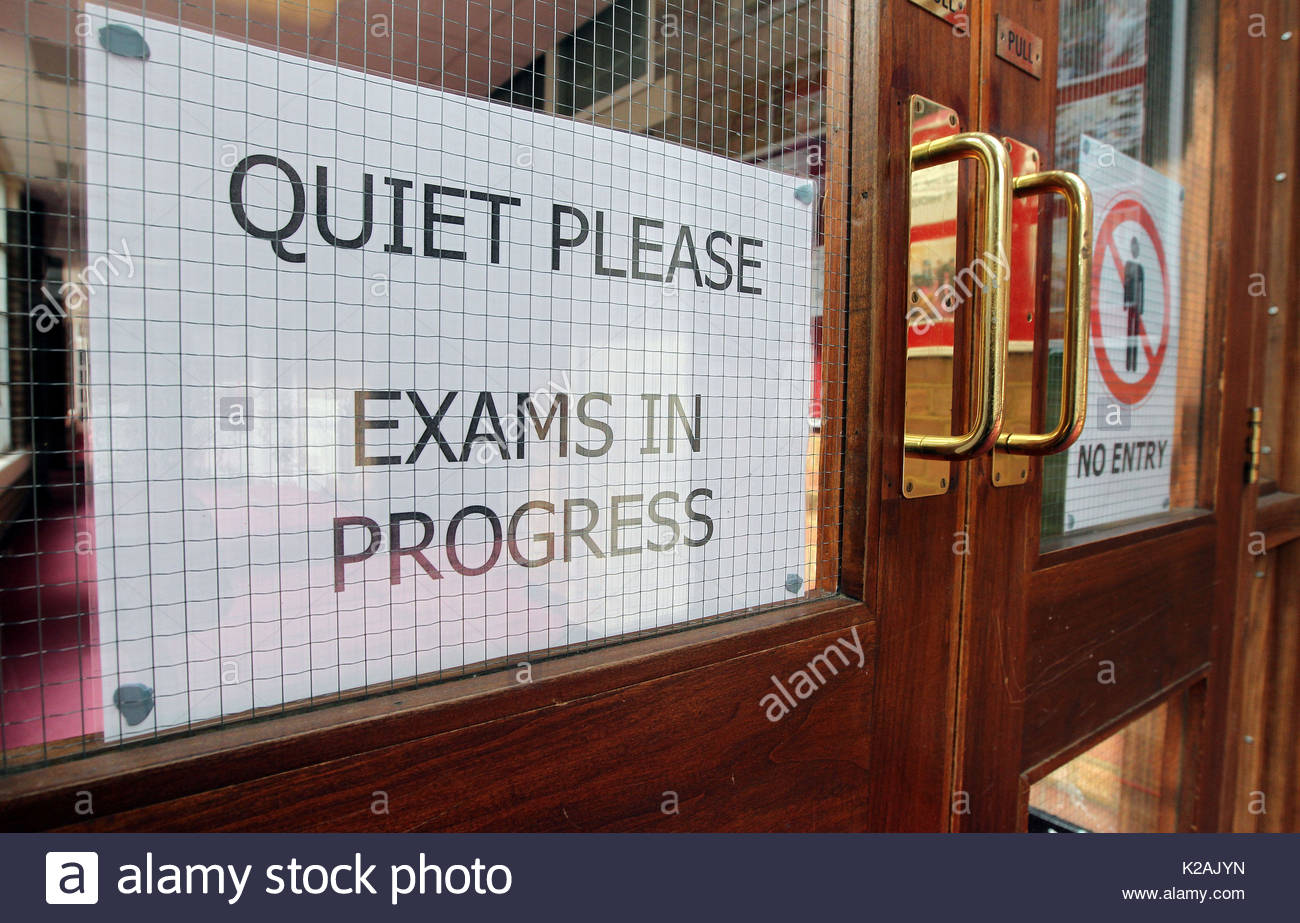 Exam In Progress Stock Photos & Exam In Progress Stock Images - Alamy