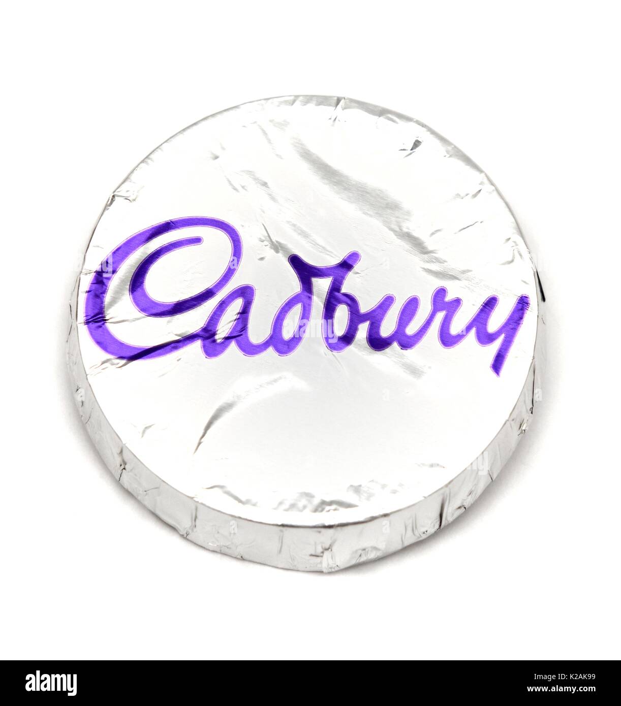 Cadbury Roundie dark chocolate biscuits Stock Photo - Alamy